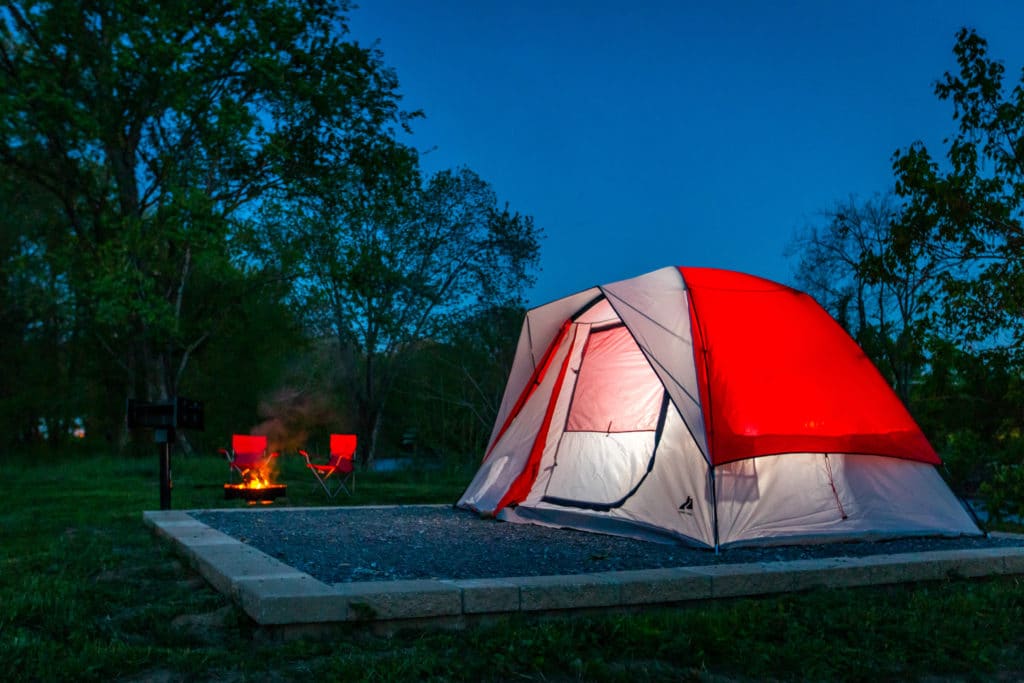 Tent Camping Grounds - Pigeon Forge Landing RV Resort, an RVC Outdoor ...