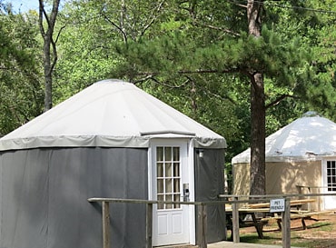 Yurt Rentals in Georgia | Stay in a Yurt | Pine Mountain RV Resort